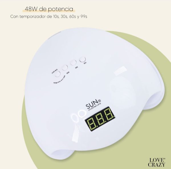 Lampara Uv Led 48w Paris Distribuidora